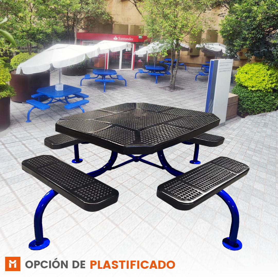 Mesas picnic de uso rudo para exterior - murban.com.mx